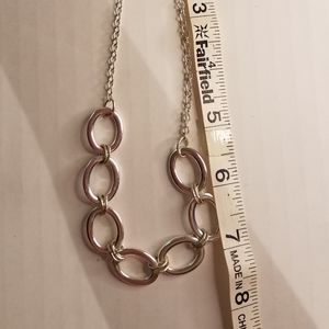 NRT | Jewelry | Nrt Silver Tone Necklace J84 | Poshmark